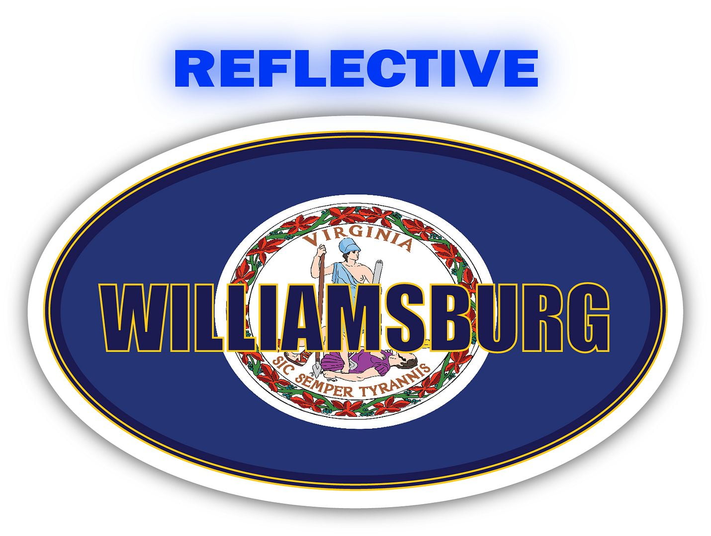 Williamsburg City Virginia State Flag | VA Flag Williamsburg County ...