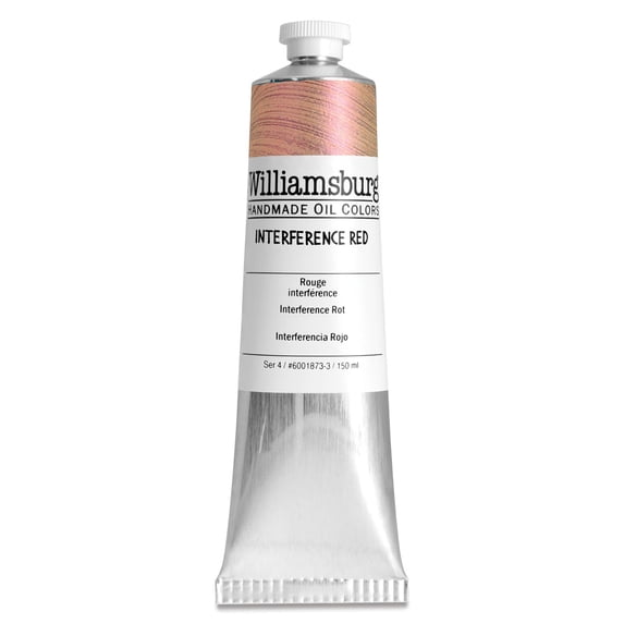 Williamsburg Handmade Oil Paint - Interference Red, 150 ml - Walmart.com
