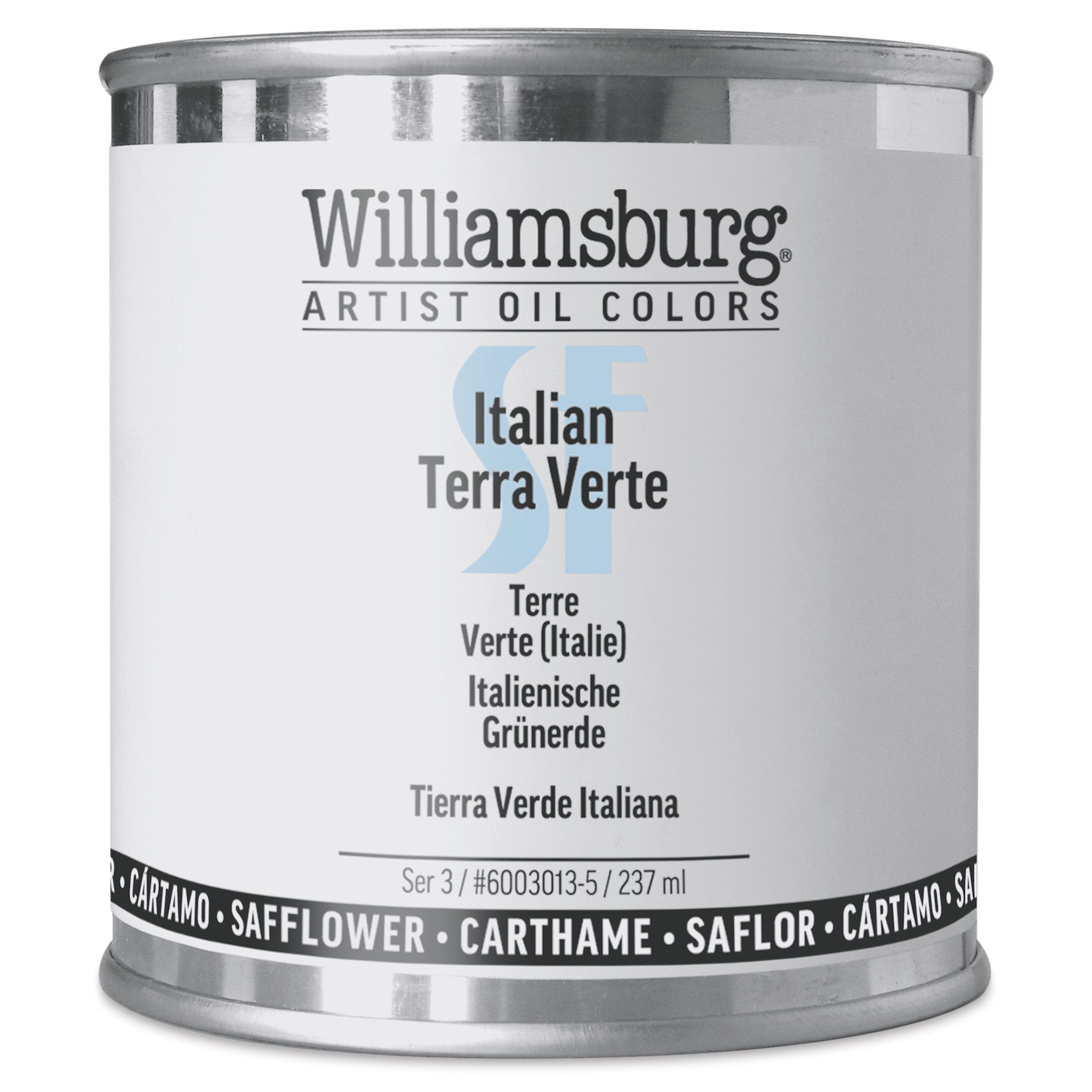 Williamsburg Handmade Safflower Oil Color - Italian Terra Verte, 8 oz ...