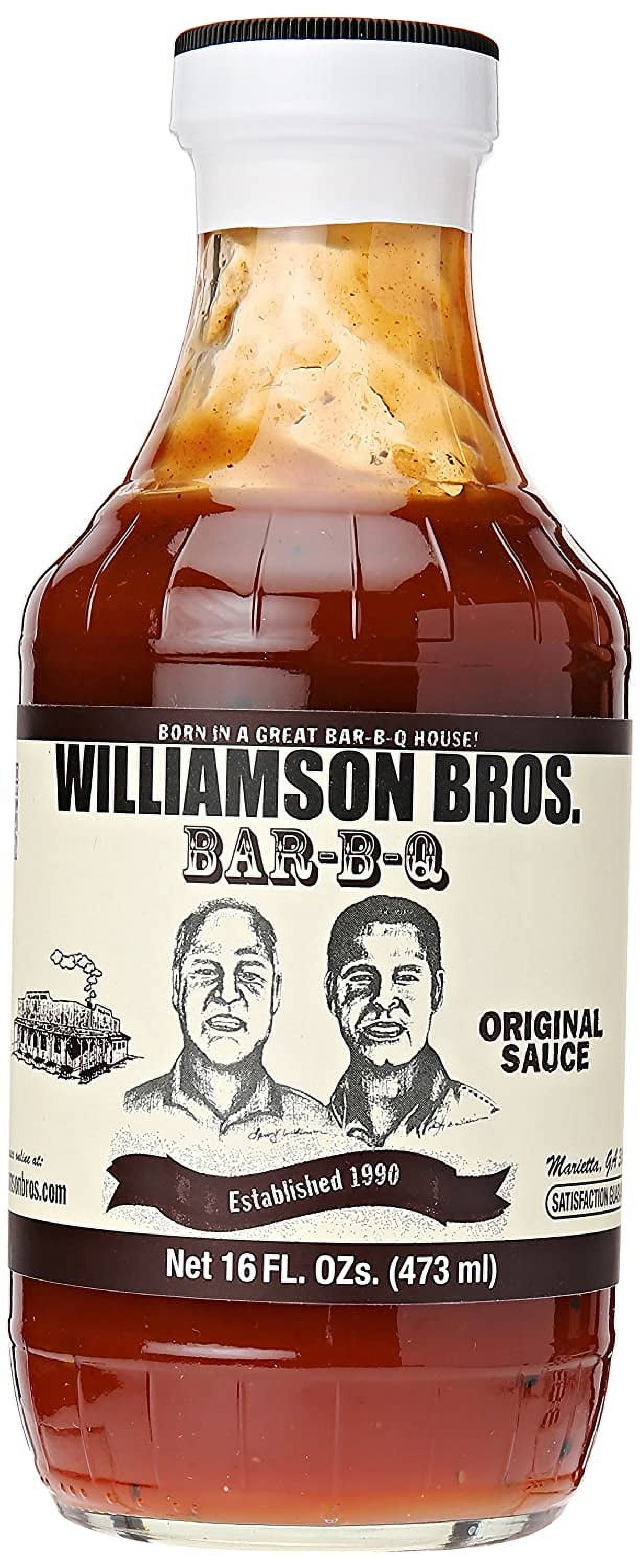 Williamson Bros Original Barbecue Sauce 16 oz (Pack of 6) - Walmart.com