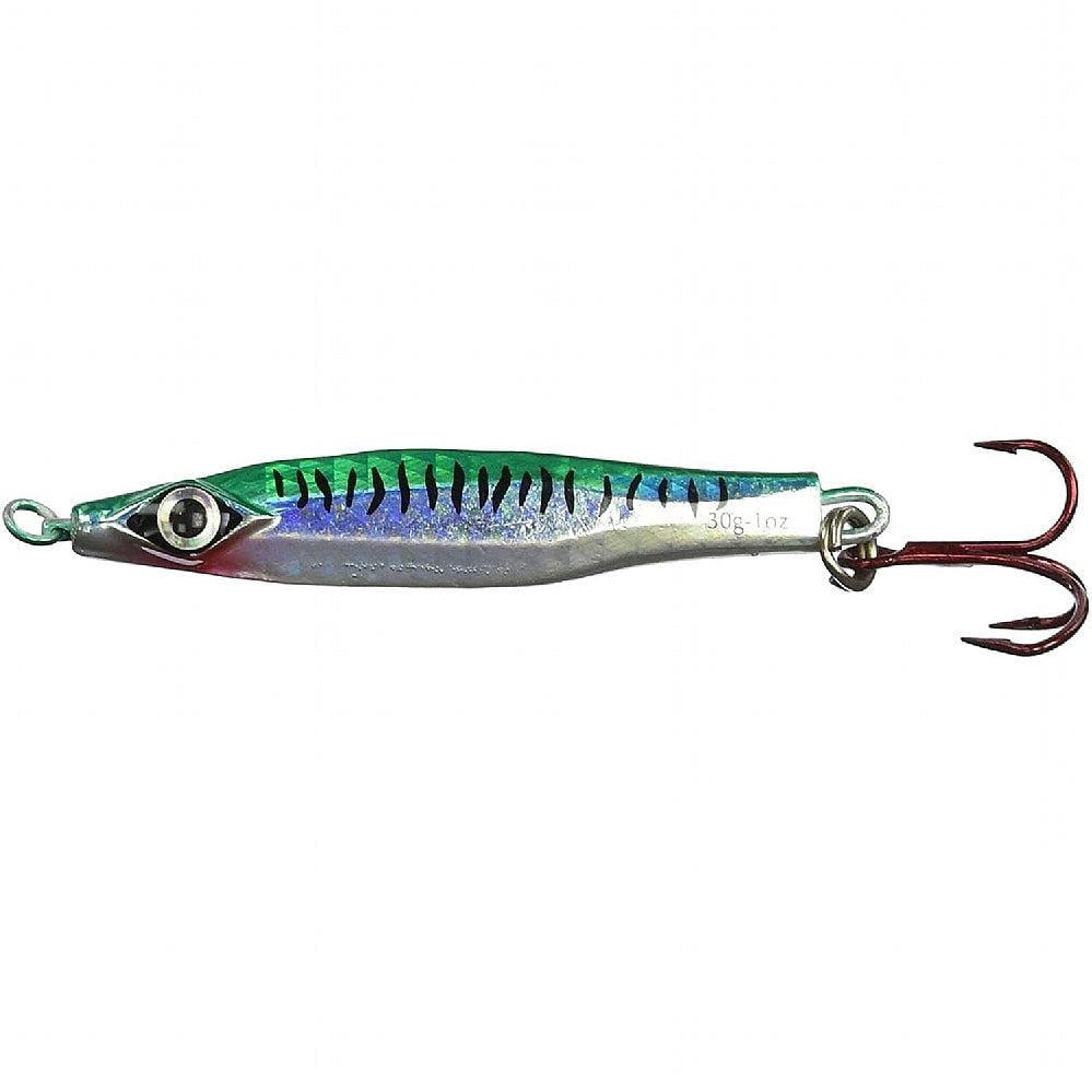 Williamson Gyro Jig - 65G Green Mackerel Jigs - Walmart.com