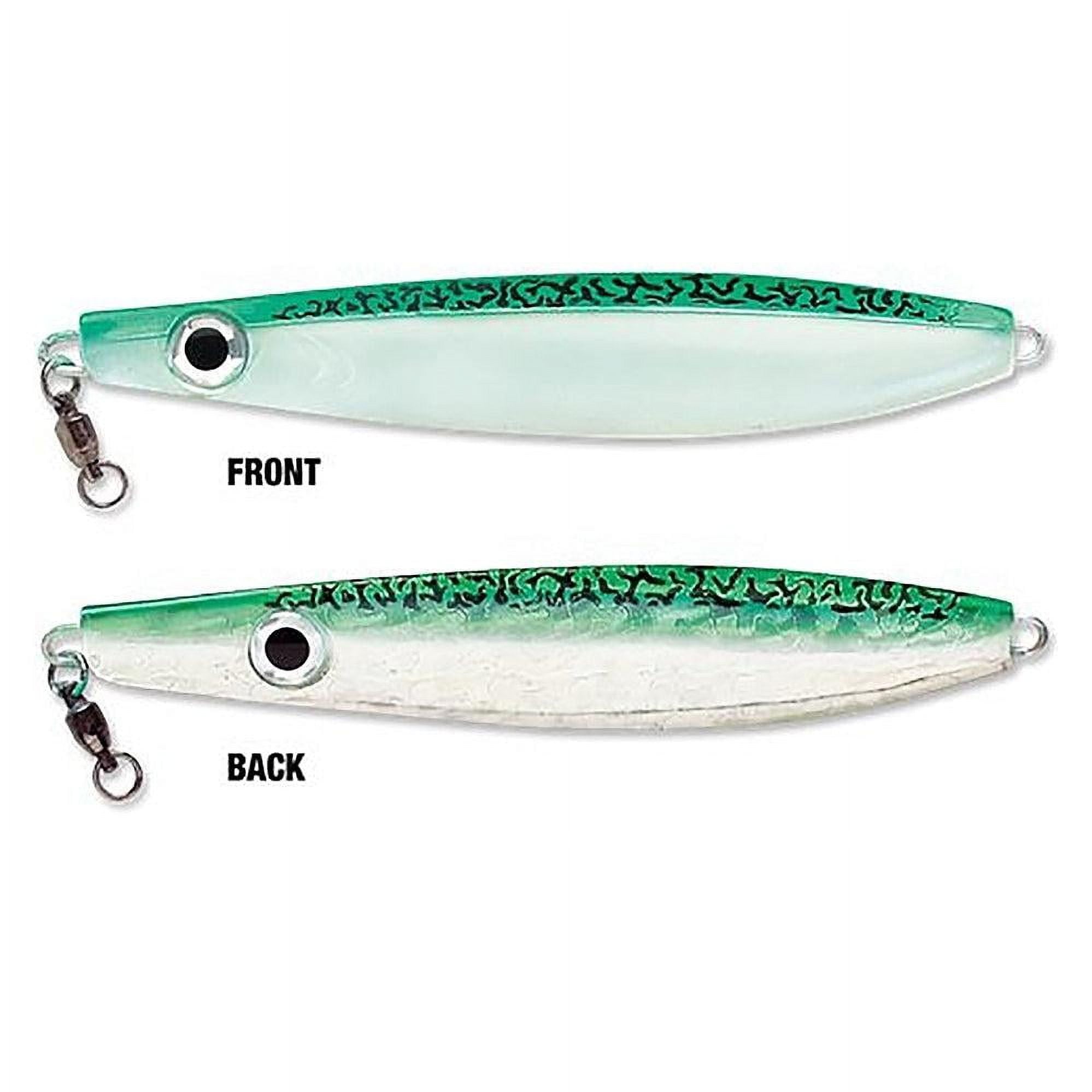 Williamson Vortex Jig Green Mackerel, 300g Jigs - Walmart.com