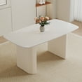 Williamspace 67" Dining Table for 4 to 8, Modern Kitchen Table ...