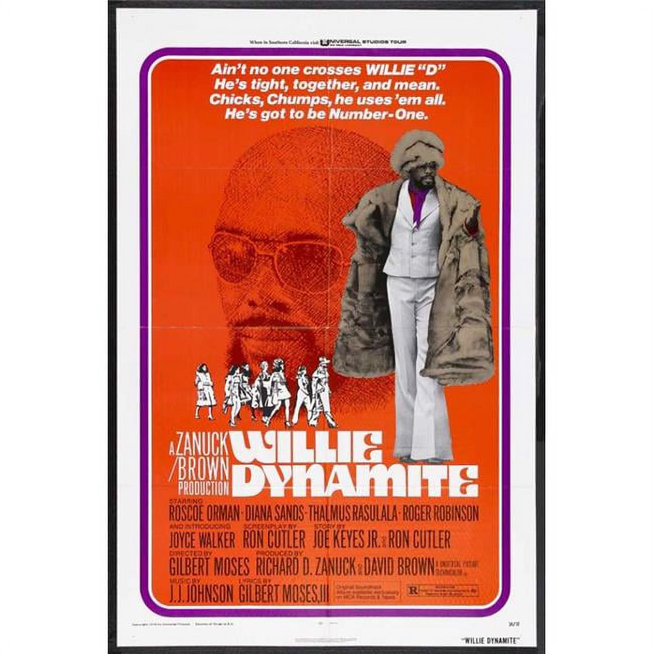 Willie Dynamite Movie Poster - 27 x 40 in. - Walmart.com