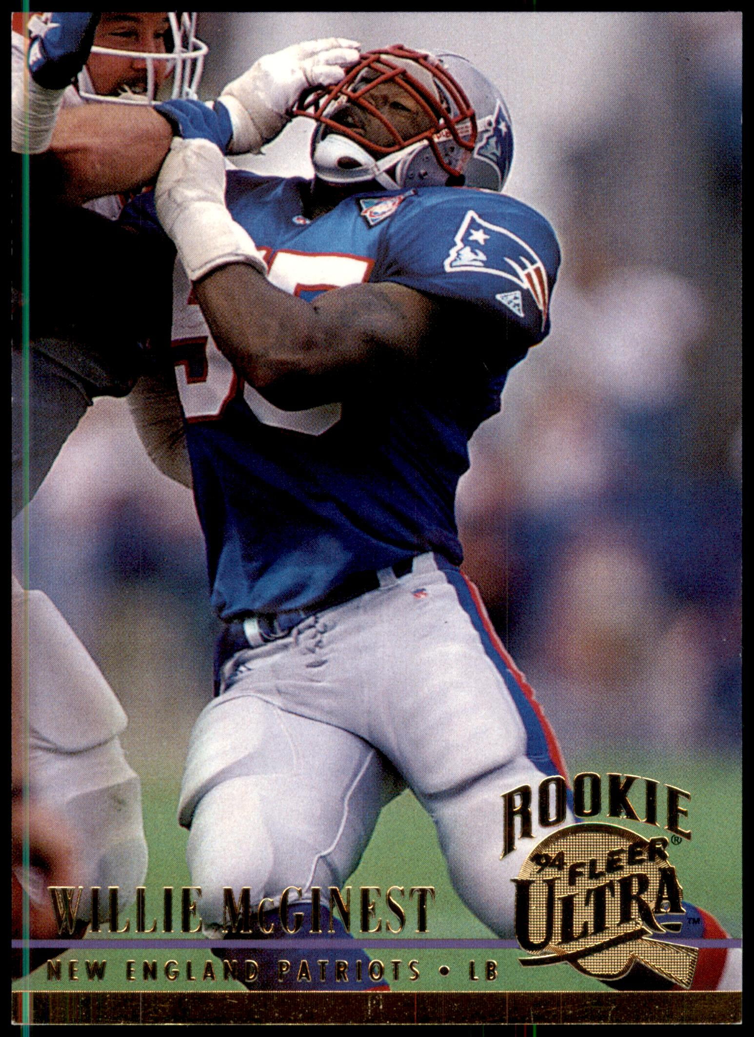 Willie McGinest #452 1994 Ultra - Walmart.com