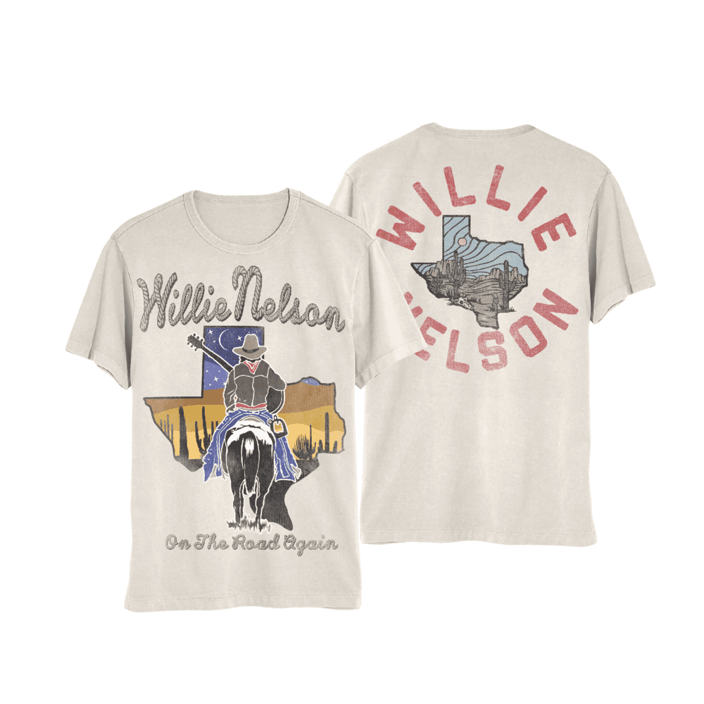Willie Nelson Men's & Big Men's Graphic T-Shirt, Sizes S-3XL - Walmart.com
