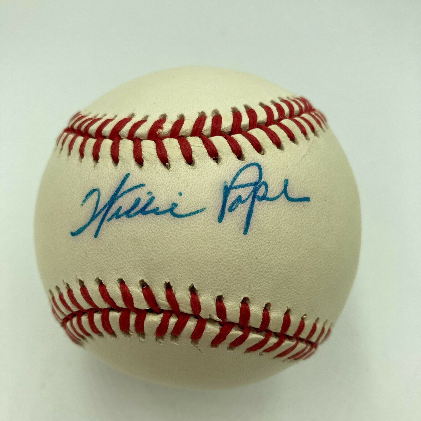 Willie Pope Signed Official Major League Baseball Negro League Legend JSA COA - Walmart.com