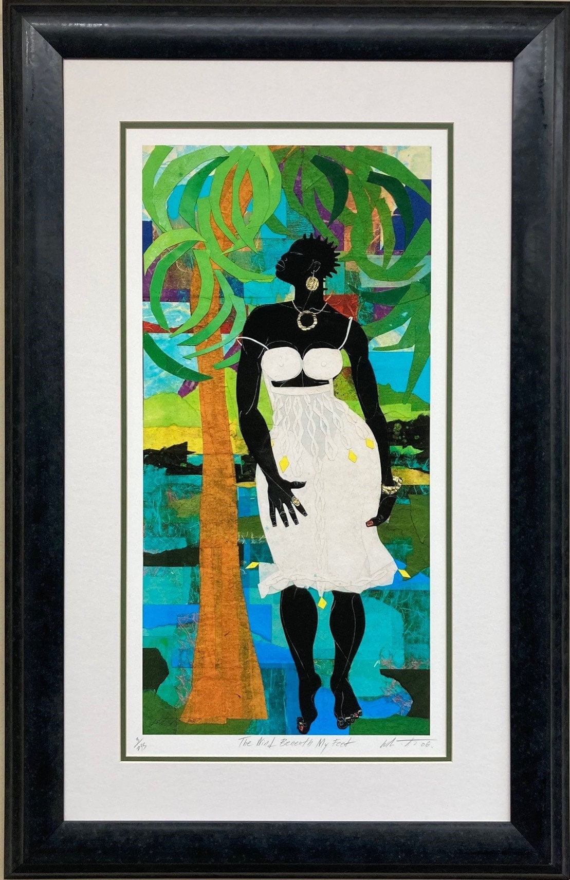 Willie Torbert "The Wind Beneath My Feet" Hand Signed & # Black Art NEW ...