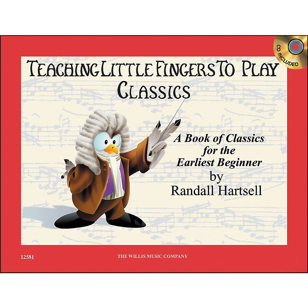 Willis Music Teaching Little Fingers To Play Classics Book/CD - Walmart.com