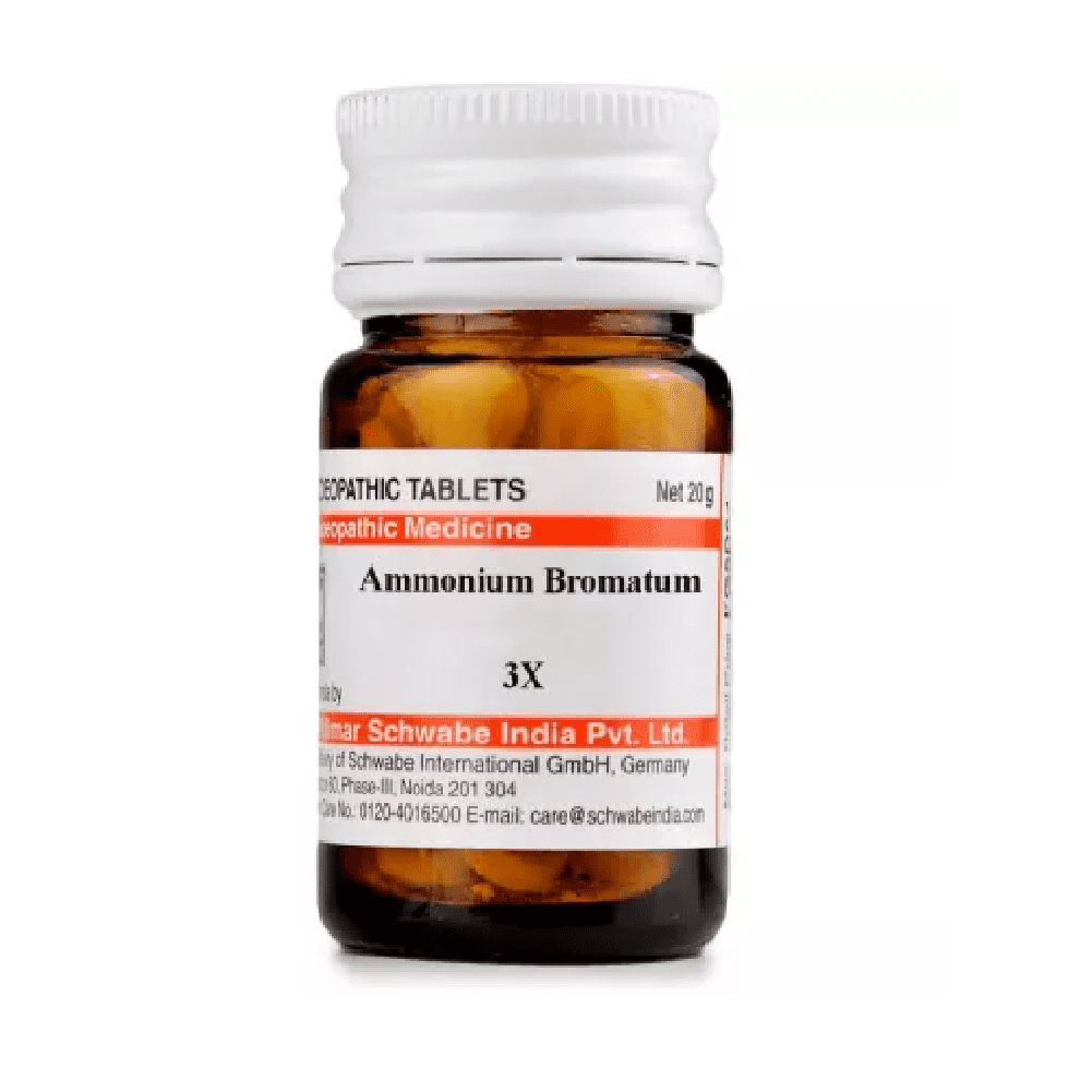 Willmar Schwabe India Ammonium Bromatum (20g) 3X - Walmart Business ...