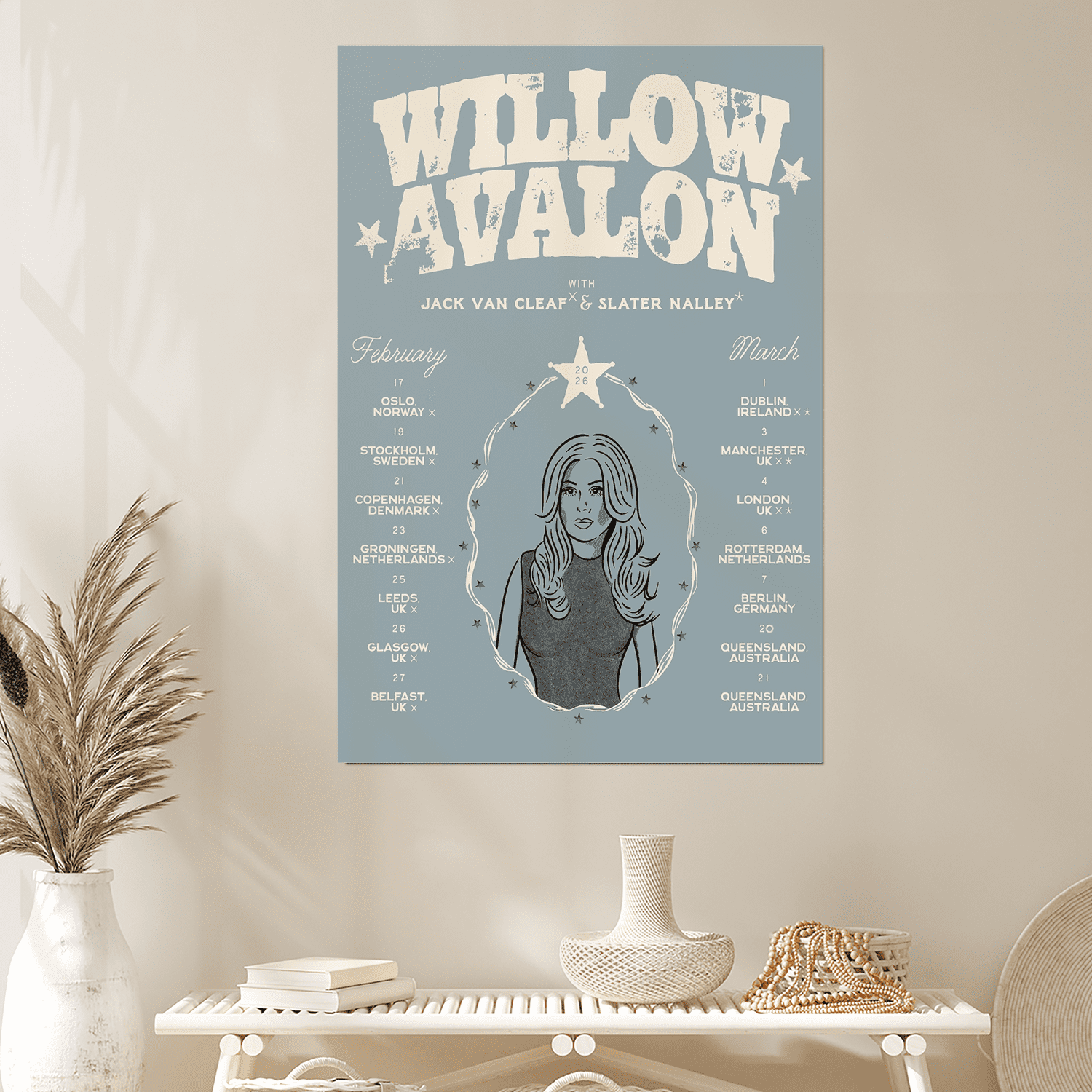 Willow Avalon EU & UK tour Size 24''x36''-The Future Box - Walmart.com
