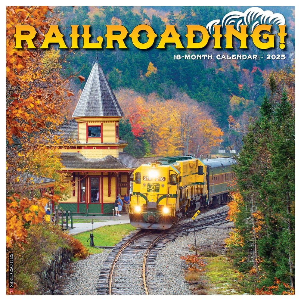 Willow Creek Press, Railroading 2025 Wall Calendar - Walmart.com