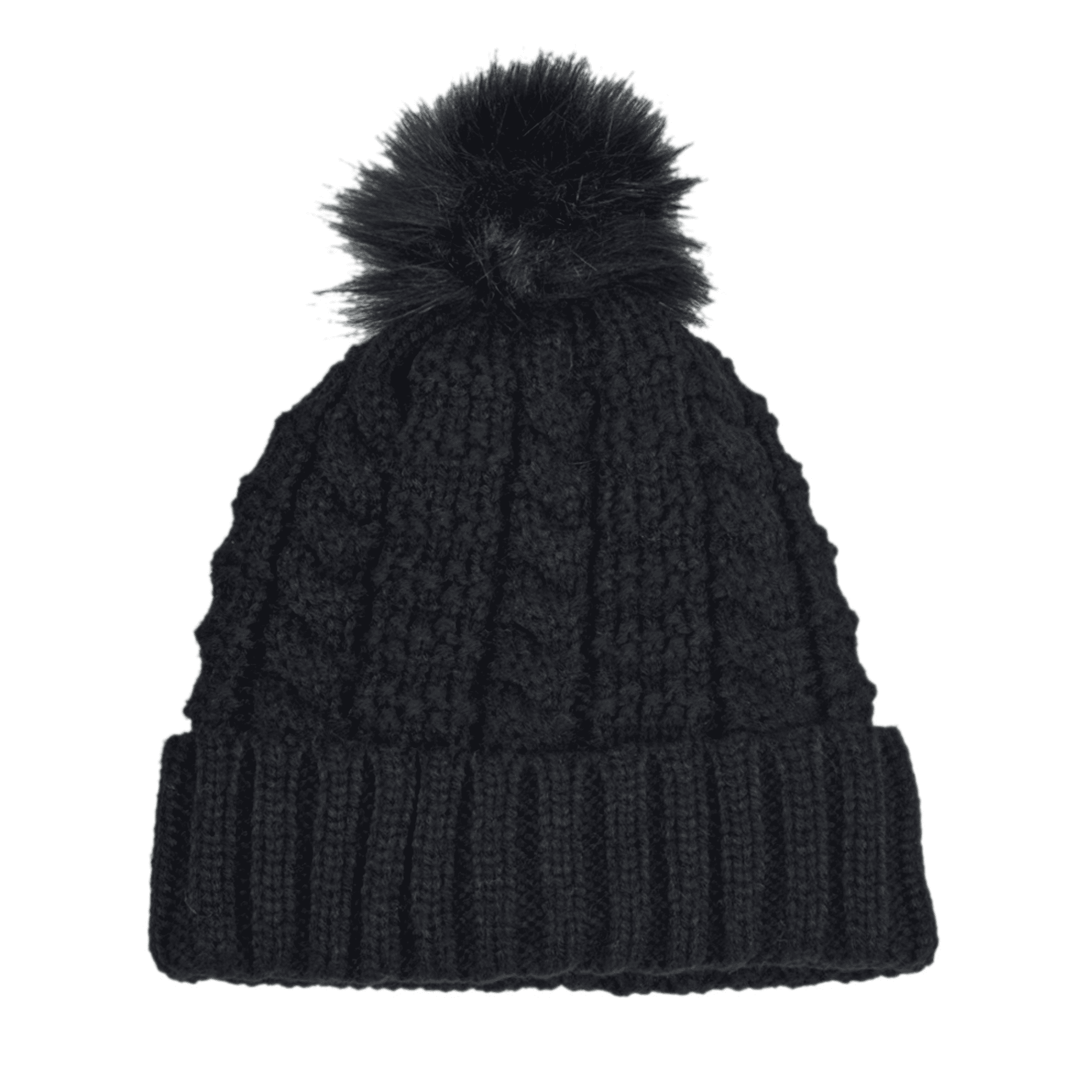Willow & Ruby Women's Soft Feel Yarn Pom Pom Beanies -Ladies Winter Hat ...