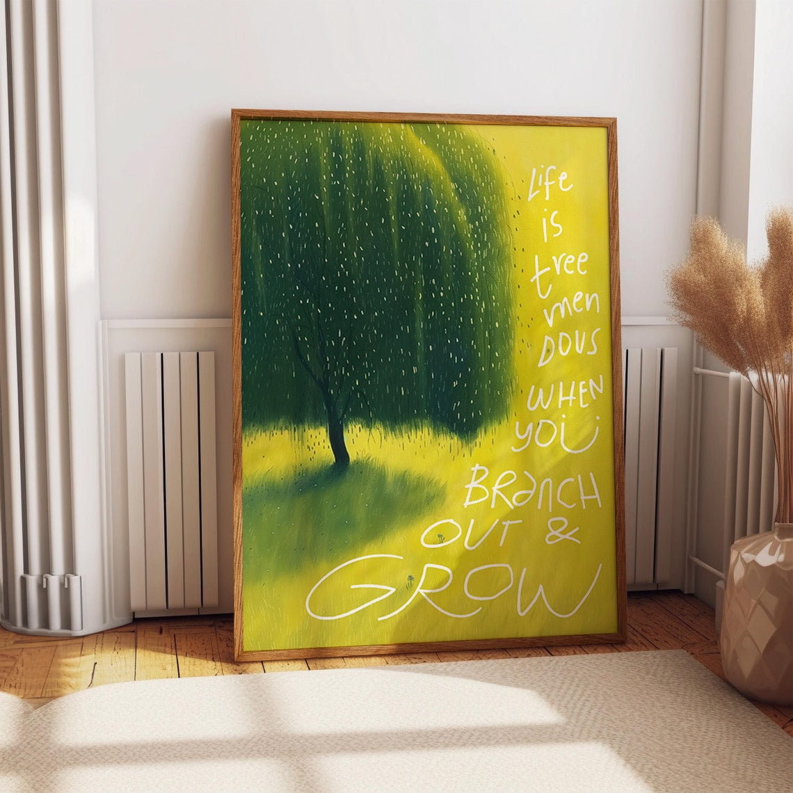 Willow Tree Inspirational Postertree And Quote Art Wall Decor - Branch ...