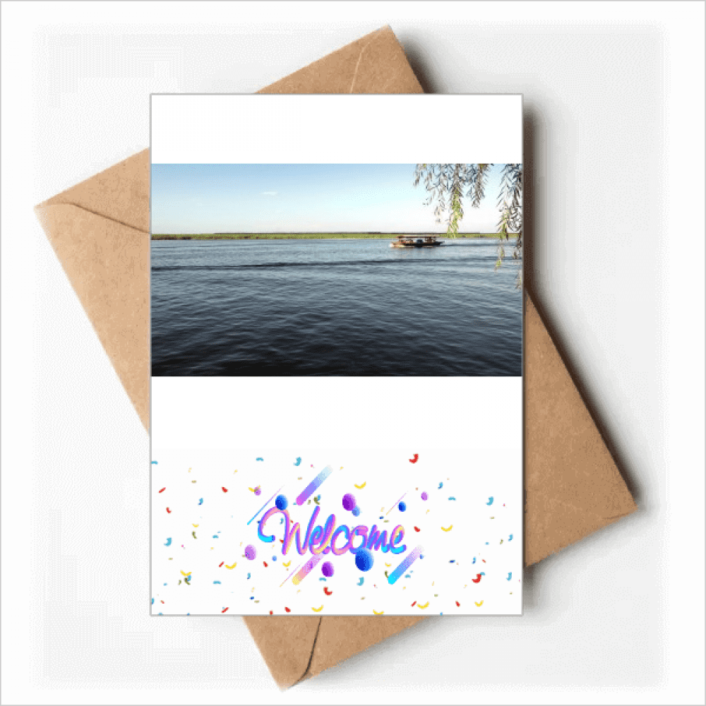 Willow Wind Art Deco Fashion Welcome Back Greeting Cards Envelopes ...