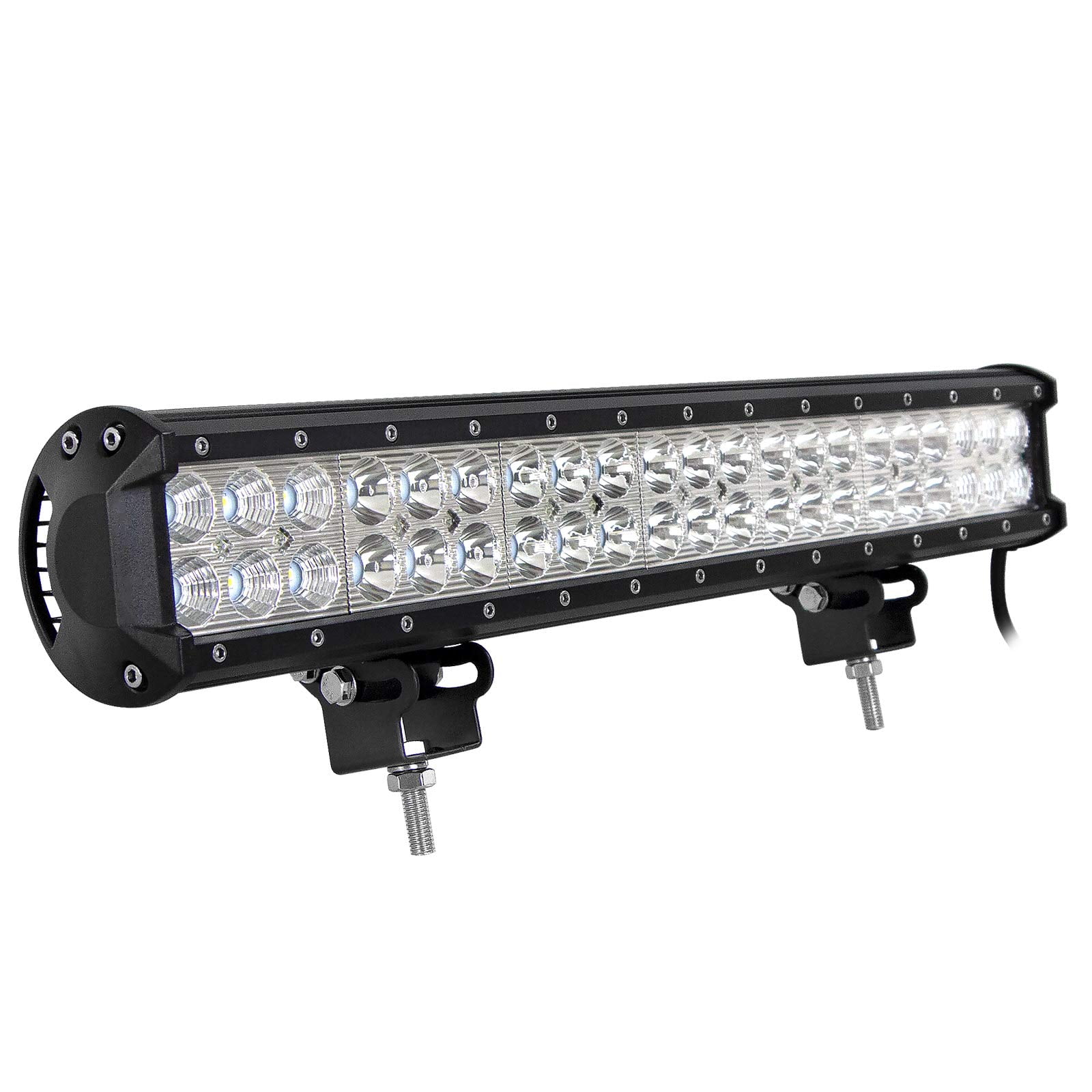 Willpower 20 inch 126W Flood Spot Combo LED Work Light Bar Driving ...