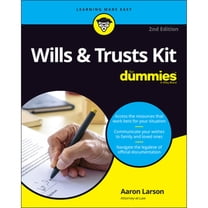 Wills & Trusts Kit for Dummies, Aaron Larson, Paperback - Walmart.com
