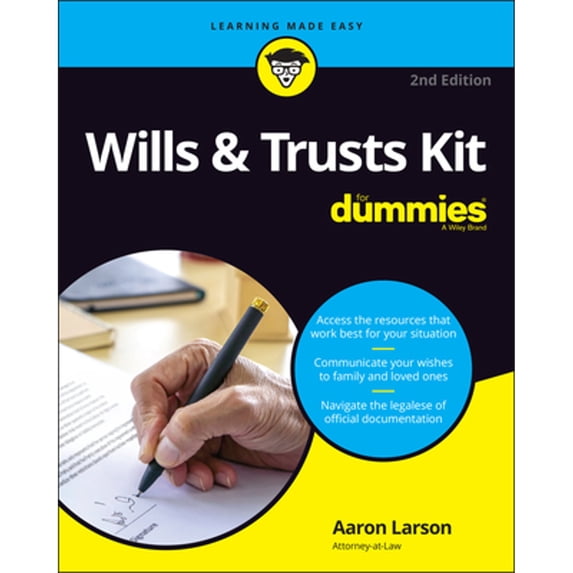 Wills & Trusts Kit for Dummies, Aaron Larson, Paperback - Walmart.com