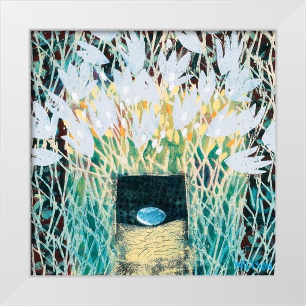 Willson, Valerie 12x12 White Modern Wood Framed Museum Art Print Titled ...