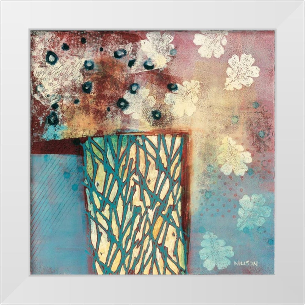 Willson, Valerie 26x26 White Modern Wood Framed Museum Art Print Titled ...