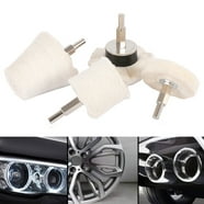 "3"" Professional Buffing Pad Kit, 4 Styles Polishing Pads, Backing ...