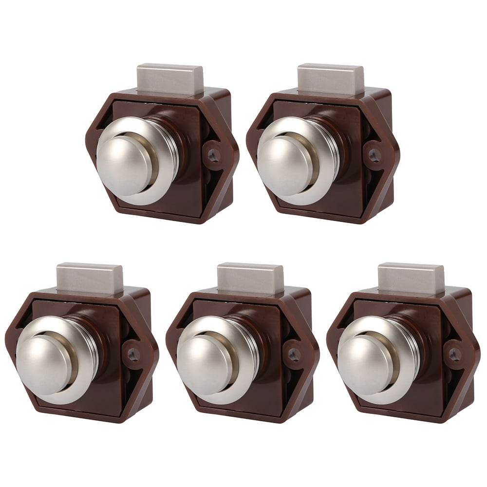 Willstar 5pack Push Button Latch Lock 17-25mm Door Catch Knobs for Boat ...