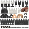 Willstar 72PCS Dewalt Multi Tool Oscillating Saw Blades For Fein ...