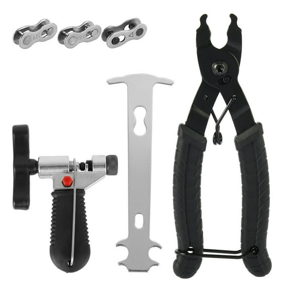 Willstar Professional Bike Bicycle Chain Repair Tool Kit Bike Chain Breaker Splitter Hook Plier ...