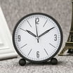Alarm Clock 4.5" Bedside Analog Alarm Clock for Bedroom Battery ...