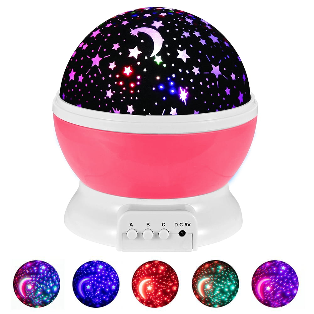 Willstar Star Projector Upgraded Version Romantic Rotating Starry Star ...