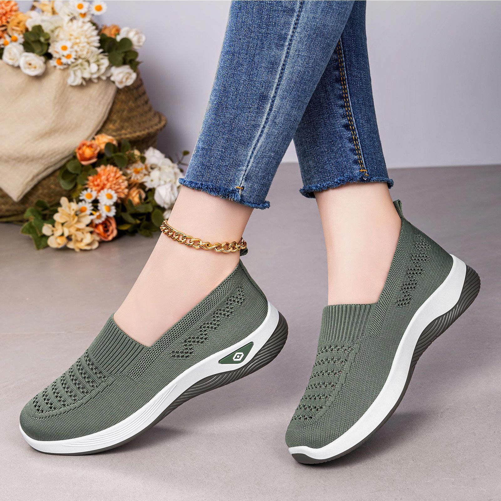 Willtoo 2026 Orthopedic Shoes for Women Arch Support Non Slip Slip on ...