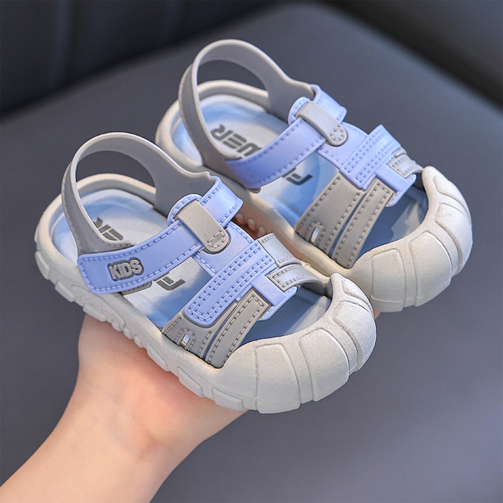 Willtoo Boys Girls Sport Sandals Outdoor Beach Hiking Closed Toe Casual ...