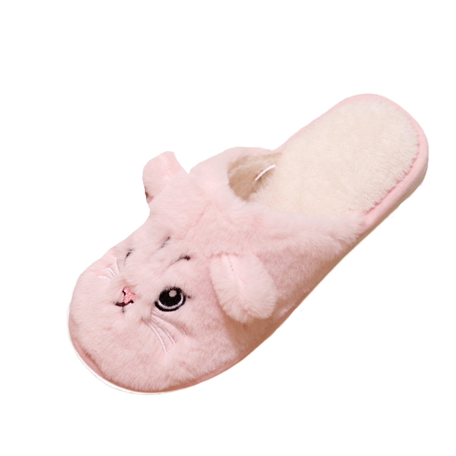 Willtoo Plush Animal Slippers, Soft And Comfortable Slippers, Women'S ...