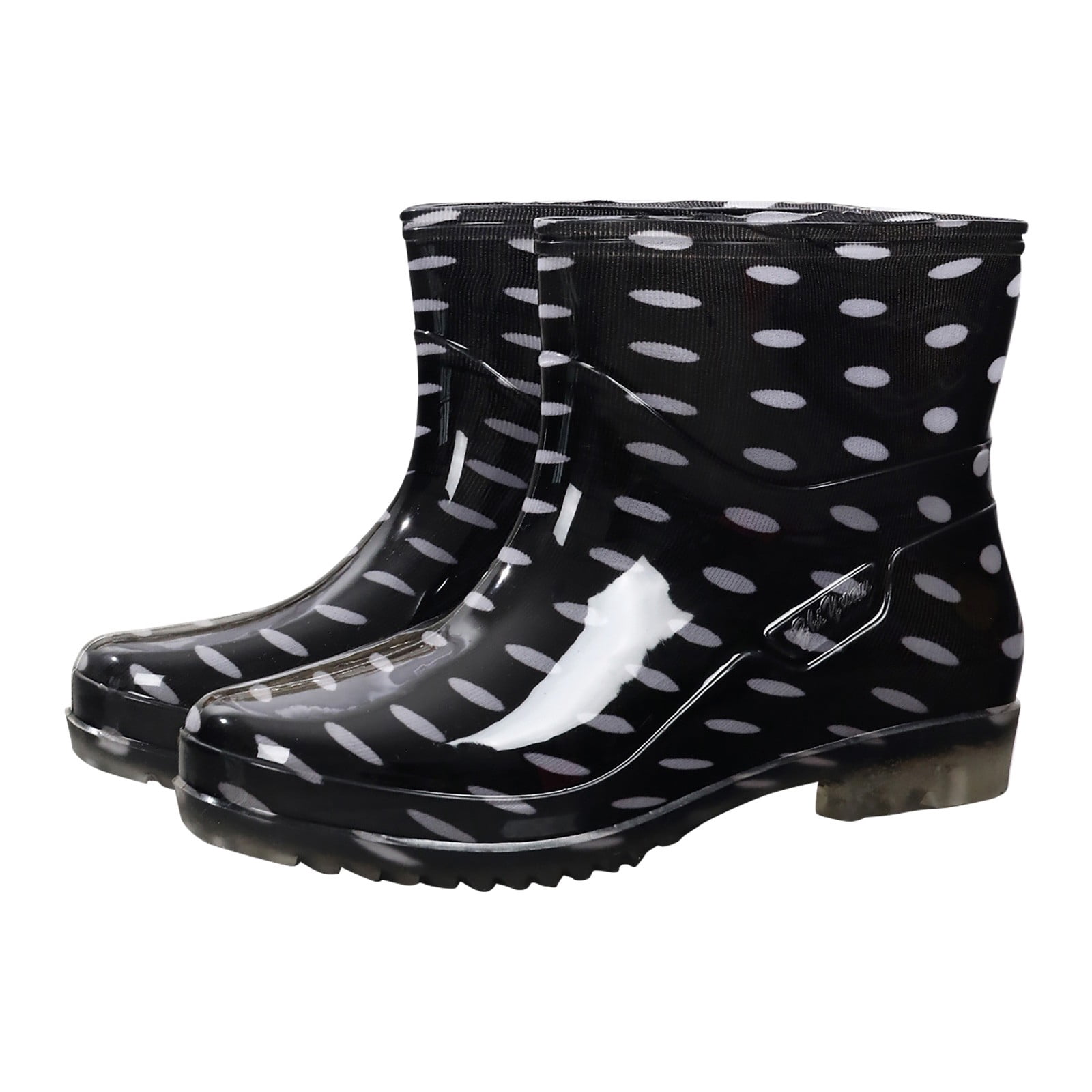 Willtoo Waterproof Mid Rain Boot Short Rain Boots For Women Rubber ...