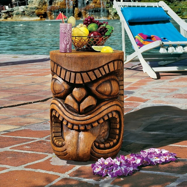 Willwolf Tiki Statue for Outdoor Backyard, Outside Garden Decor, Tiki ...
