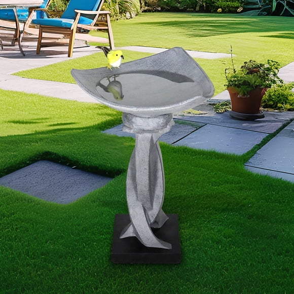 Stone & Concrete Bird Baths in Shop Bird Baths By Material - Walmart.com