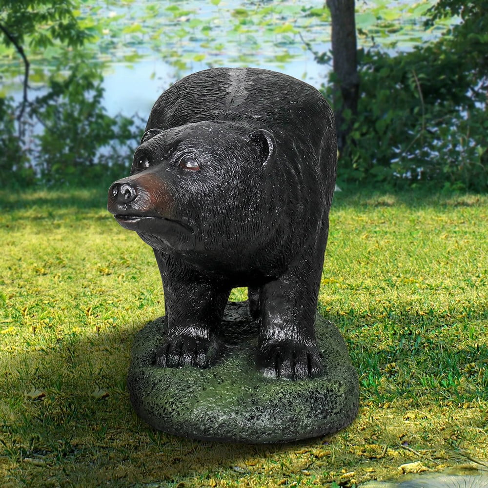 Willwolfer Lager Black Bear Decor Gardening Gifts Statues Animal ...