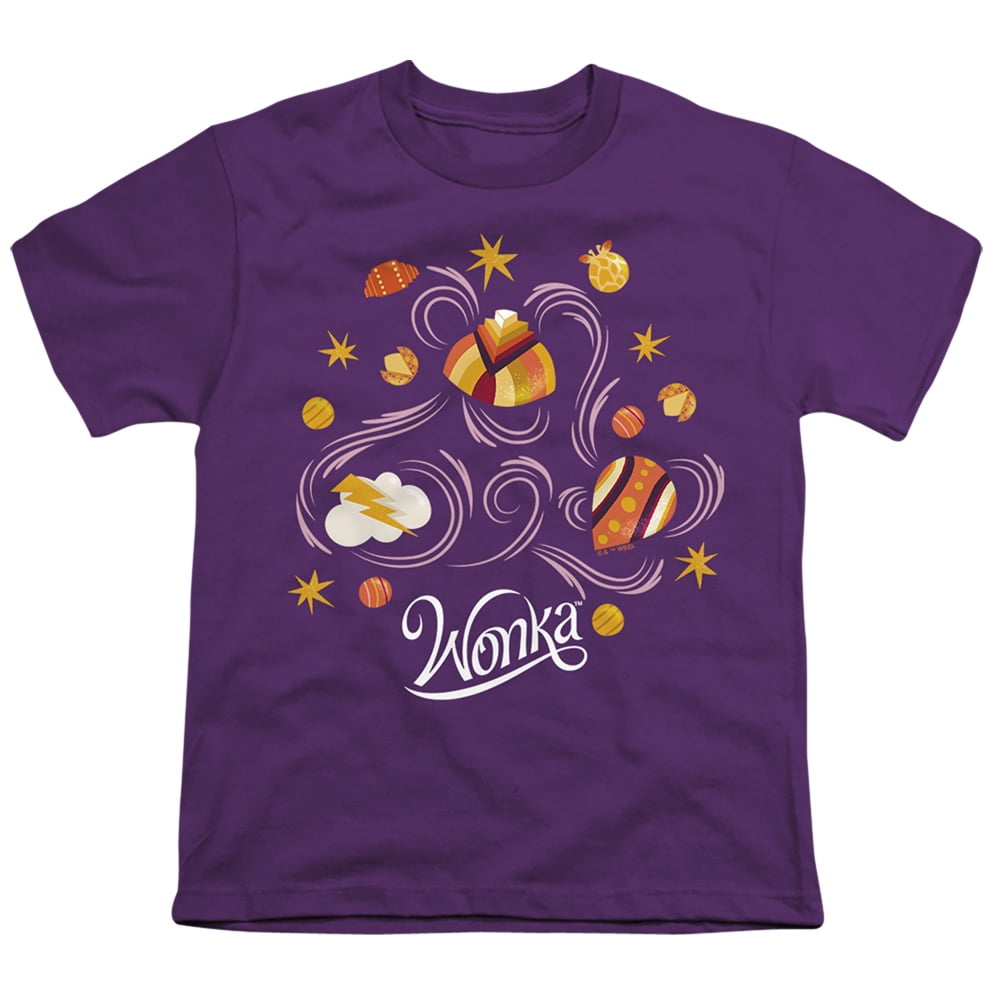 Willy Wonka And The Chocolate Factory Candy Kids T Shirtfor Youth ...