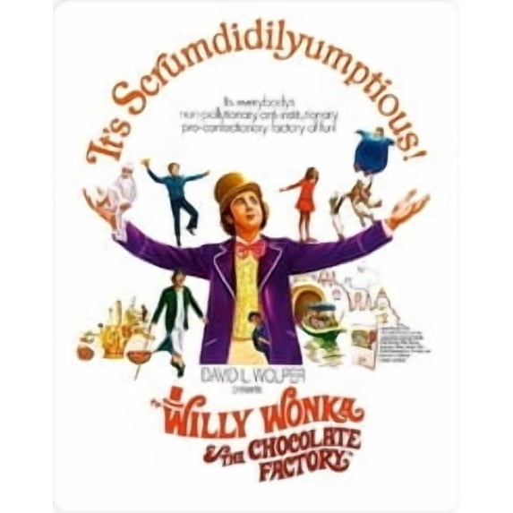 Willy Wonka & the Chocolate Factory (Steelbook) - Walmart.com