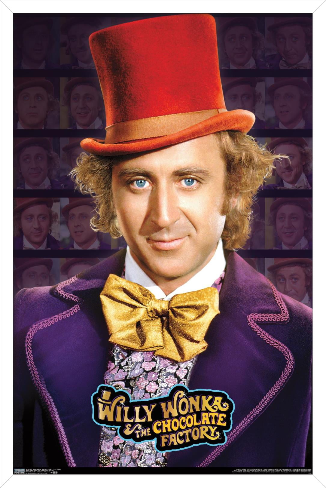 Willy Wonka And The Chocolate Factory - Willy Wonka Wall Poster, 14.725 ...