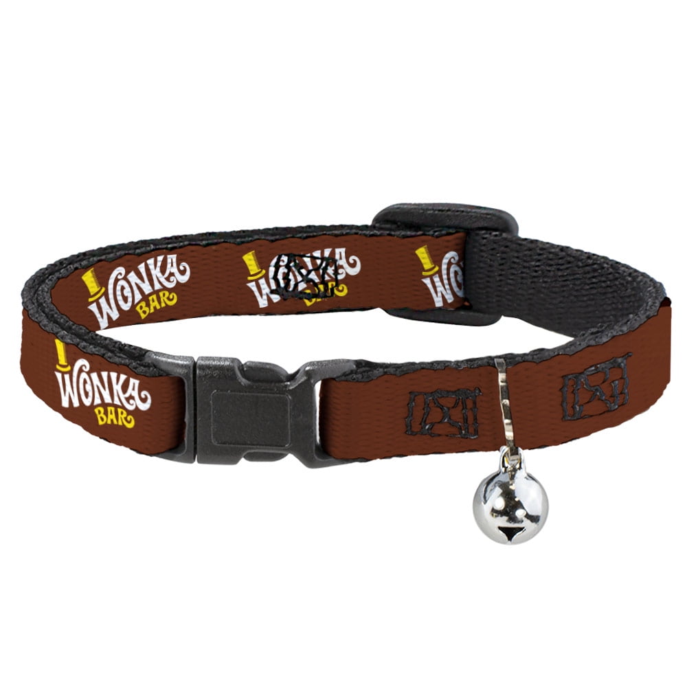 Willy Wonka and the Chocolate Factory Breakaway Cat Collar With Bell ...