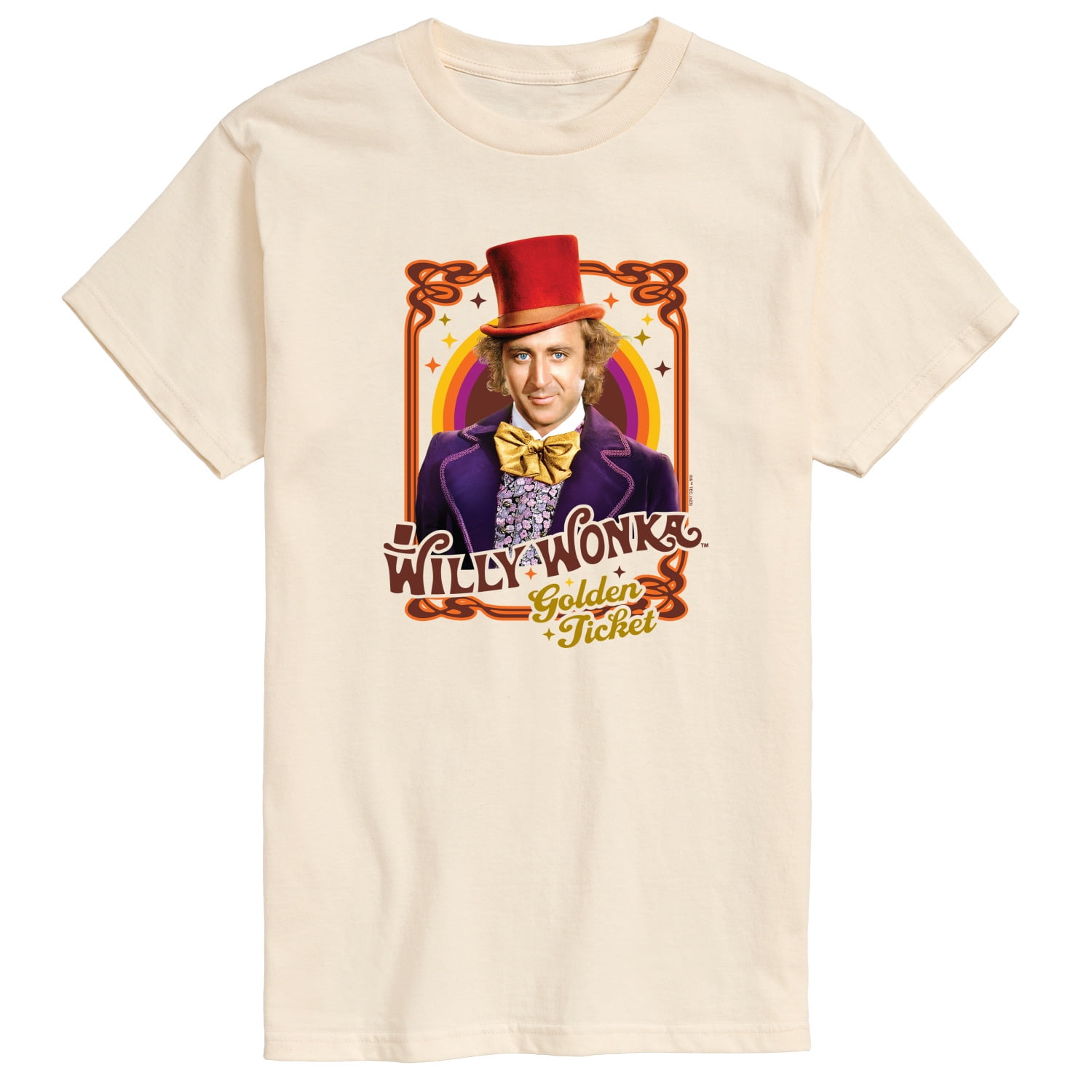 Willy Wonka & The Chocolate Factory - Golden Ticket - Men's Short ...