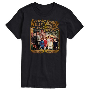 Willy Wonka & The Chocolate Factory - Retro Wonka Bar - Men's Short ...