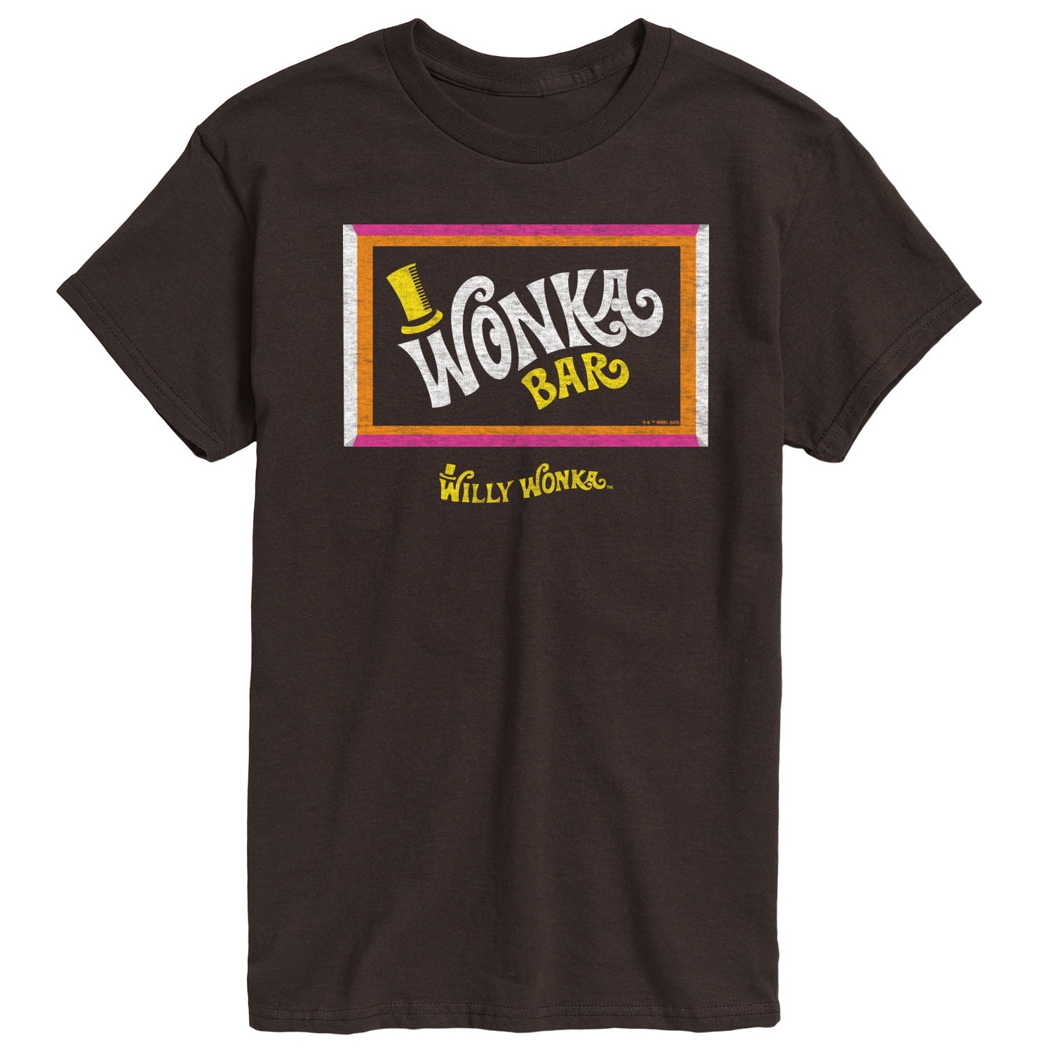 Willy Wonka & The Chocolate Factory - Retro Wonka Bar - Men's Short ...