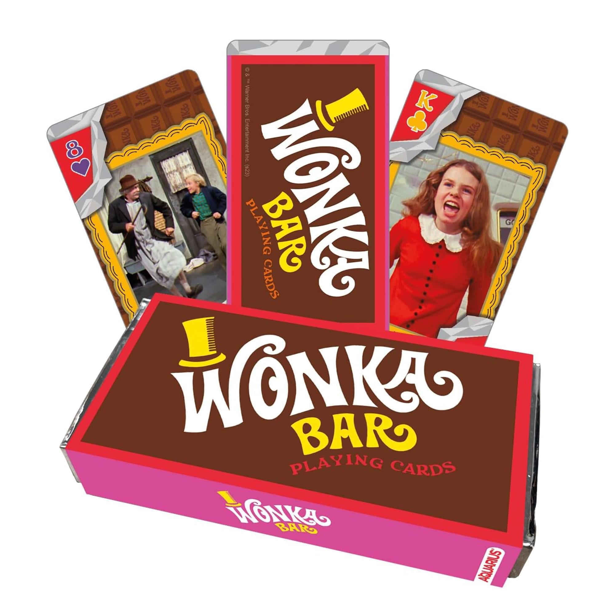 Willy Wonka Wonka Bar Playing Cards - Walmart.com