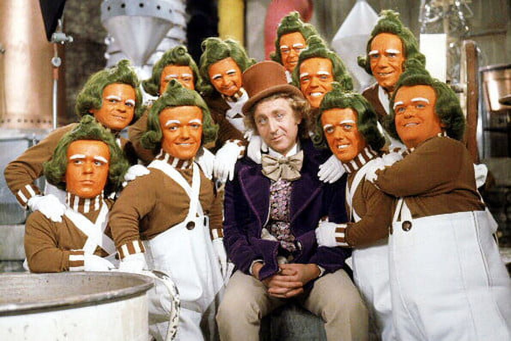 Willy Wonka and The Chocoalte Factory Oompa Loompa 24X36 Poster ...