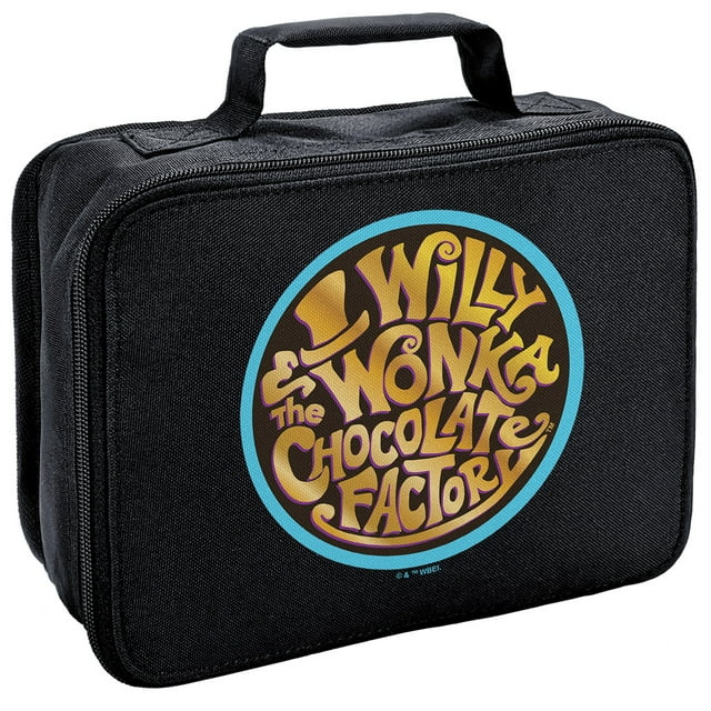 Willy Wonka and The Chocolate Factory Logo Insulated Soft Sided Lunch ...