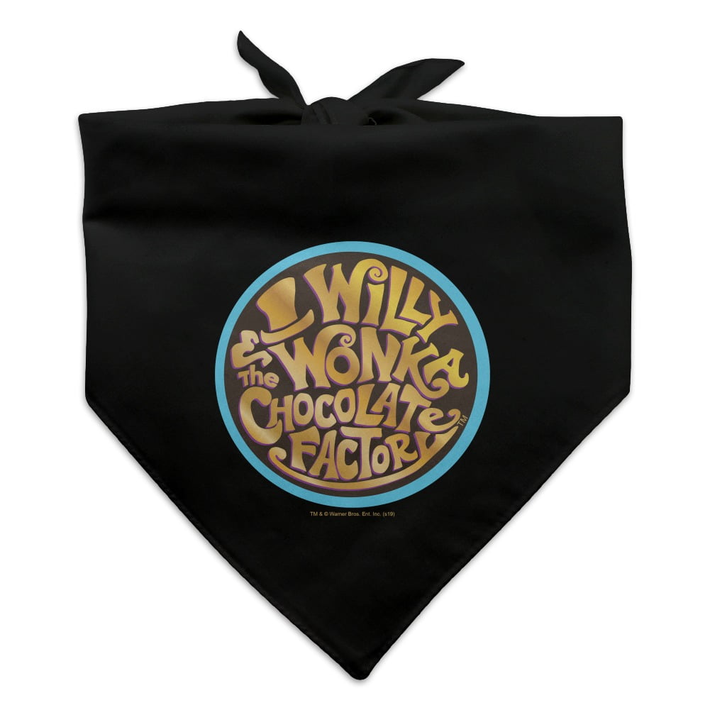 Willy Wonka and the Chocolate Factory Logo Dog Pet Bandana - Walmart.com