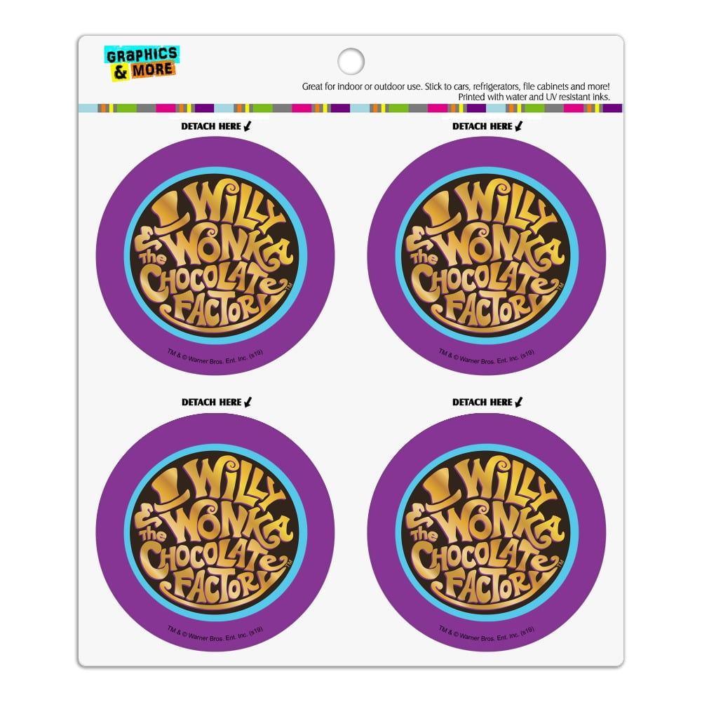 Willy Wonka and the Chocolate Factory Logo Refrigerator Fridge Locker ...