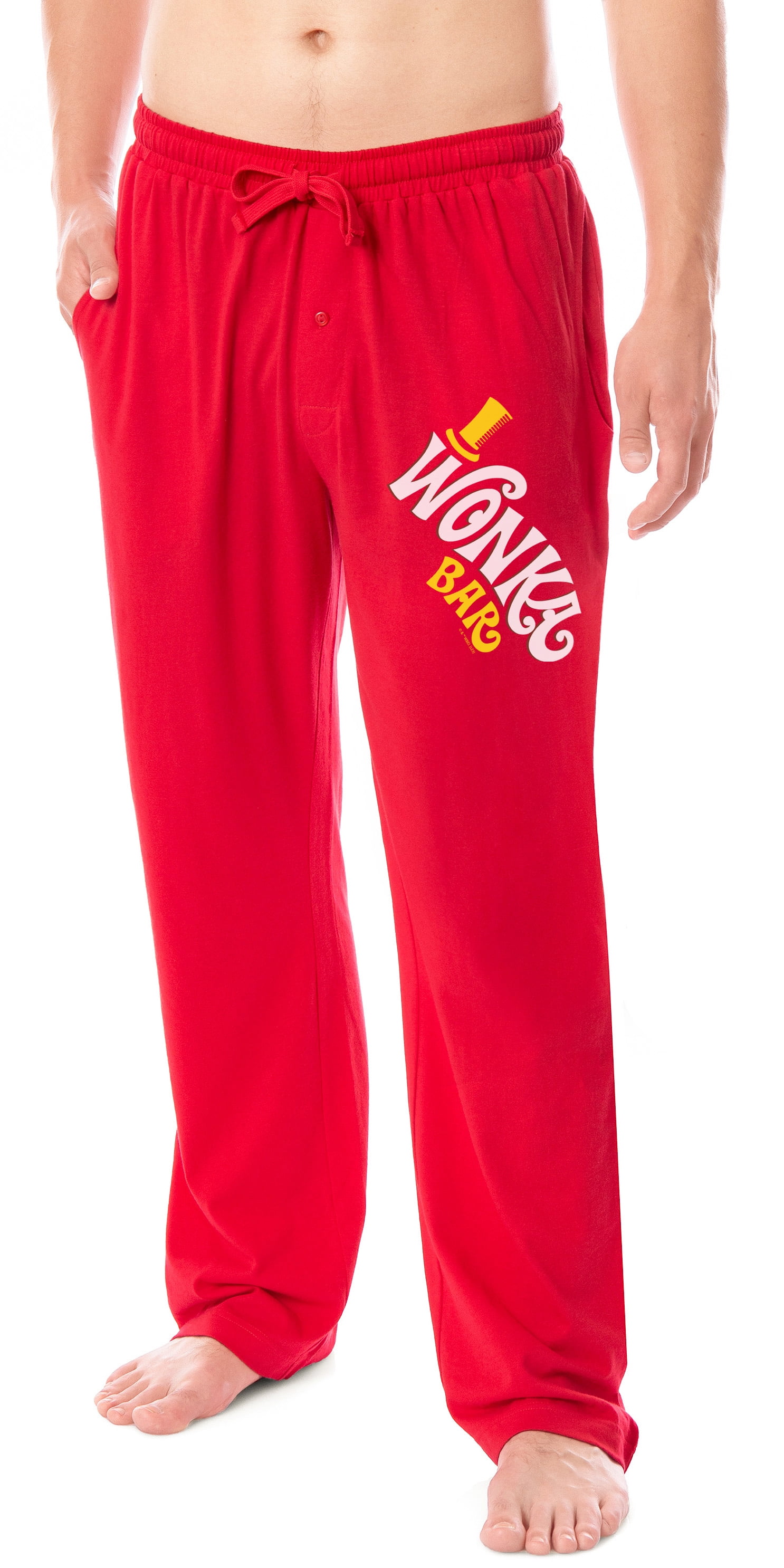 Willy Wonka and the Chocolate Factory Men's Movie Sleep Pajama Pants ...